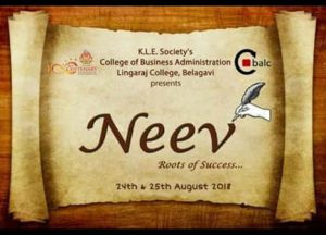 Neev- The Roots of success | KLE BBA